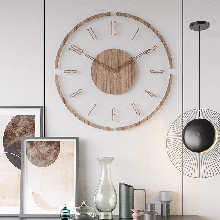 Moderne Wanduhren Aus Holz